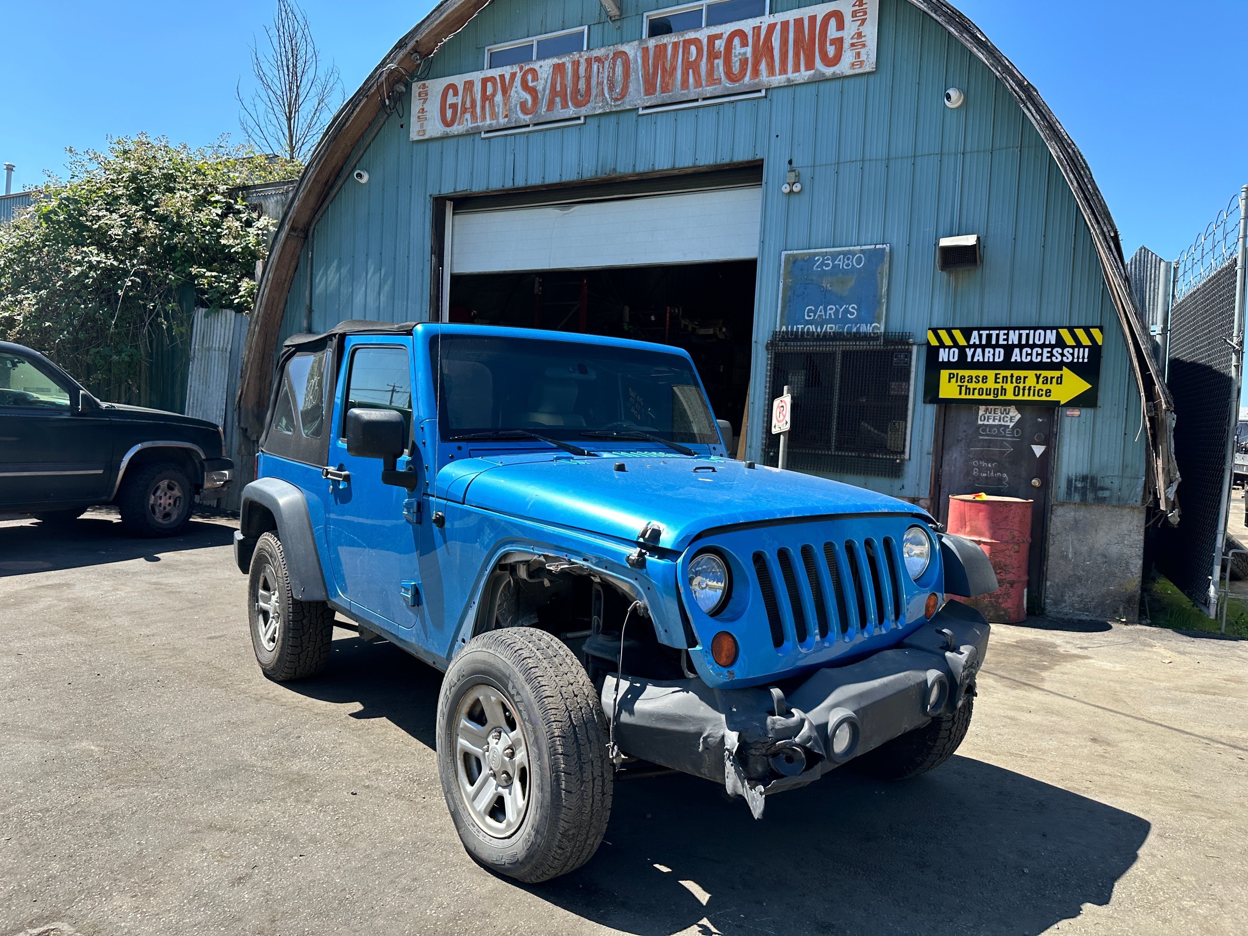 Jeep Wrangler JK 2007–2018 Used Parts | Gary’s Auto Recycling – Garys ...